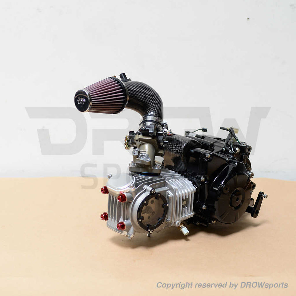 DROWsports Carbon Fiber Air Intake Kit 34mm Throttle Body | Honda Grom ...